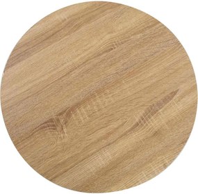 Bistro stolek světle hnědý 80 cm MDF 286424