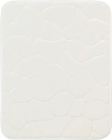 BO-MA, Protiskluzová koupelnová předložka 3D 0133 White, 50x80, bílá, koupelna
