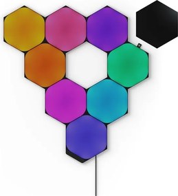 Nanoleaf Shapes Black Hexagons Starter Kit 9PK Černá