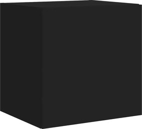 vidaXL Nástěnná TV skříňka s LED osvětlením 40,5x35x40 cm [837248] Barva: šedá sonoma