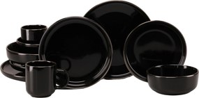 XXXLutz KOMBINOVANÁ SOUPRAVA Nordic Festive Schwarz 10dílné Creatable - Online Only nádobí - 007768073901
