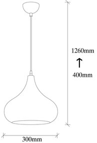 Černé závěsné svítidlo Opviq lights Sağlam