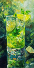 XXXLutz MALBA NA PLÁTNĚ, jídlo a pití, 20/40 cm Euroart - Obrazy na plátně - 005721101302