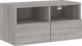 vidaXL 5dílná obývací stěna kompozitní dřevo [3216516] Barva: kouřový dub