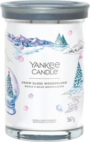 Yankee Candle vonná svíčka Signature Tumbler ve skle velká Snow Globe Wonderland 567g