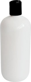 Dávkovač na mýdlo 500 ml bílý s černým DISC TOP BELA