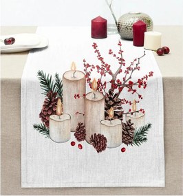 Běhoun na stůl s vánočním motivem 45x140 cm Merry Christmas – Mila Home