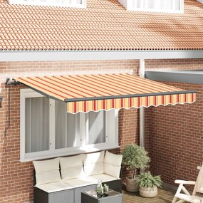 Stahovací markýza Žlutá 350 x 200 cm textil 3329688