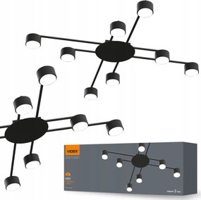 Led Svítidlo GX53 Osvětlení Hliník VL-SPF22B-B IP20 Černé