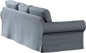 Potah na pohovku IKEA  Ektorp 3-místná, nerozkládací barva šedá látka pletený vzor