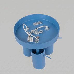Sollux Lighting Stropní svítidlo RING 3P azurové