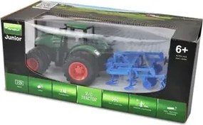 Amewi 22640 zelená / RC traktor s kultivátorem / 1:24 / věk: 6+ / 2.4G