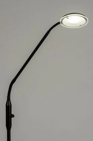 Stojací designová LED lampa se stmívačem Ellena Black
