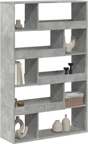 Dělicí stěna betonově šedá 100 x 33 x 156,5 cm kompozitní dřevo 3309495