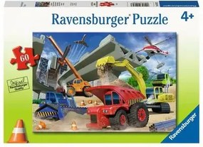 Ravensburger Stavební vozidla - 60 dílků / od 4 let