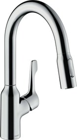 Hansgrohe Focus M43 - Dřezová baterie s výsuvnou sprškou, chrom 71811000