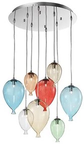 Závěsné svítidlo lustr ve tvaru nafukovacích balonků CLOWN - 100944 - Ideal Lux