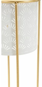 Kovové stojany na květiny v sadě 2 ks ø 17 cm (výška 46 cm) Whity – Mauro Ferretti
