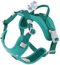 Hurtta & Co New Postroj Hurtta Weekend Warrior II ECO paví zeleň 45-60