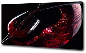 Wallmuralia Foto obraz canvas Červená vína 100x50