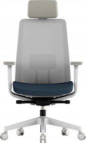 Office Pro Kancelářská ergonomická židle K10 W — více barev Modrá
