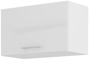 Horní kuchyňská skříňka Lavera 60 GU 36 1F (bílá + lesk bílý). 1032343