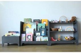 Wamm Cosy Room Montessori knihovna do dětského pokoje s počítadlem Zvolte barvu: Transparentní lak