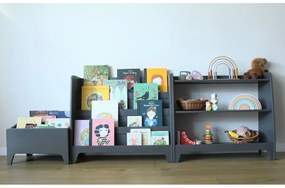 Wamm Cosy Room Montessori knihovna do dětského pokoje s počítadlem Zvolte barvu: Nelakovaná