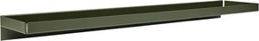 Tmavě zelená kovová police 80 cm Bakku – OYOY Living Design