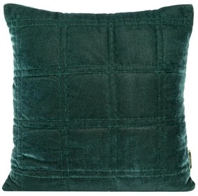 Dekorační povlak na polštář 45x45 Kristin 2 mint dark velur geometric Eurofirany
