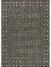 J-Line Kusový koberec Level 20329 šedohnědý BARVA: Šedá, ROZMĚR: 120x170 cm