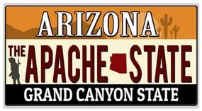 Cedule značka Arizona Apache State