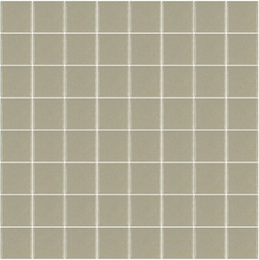 Hisbalit Skleněná mozaika šedá Mozaika 327A MAT 4x4  4x4 (32x32) cm - 40327AMH