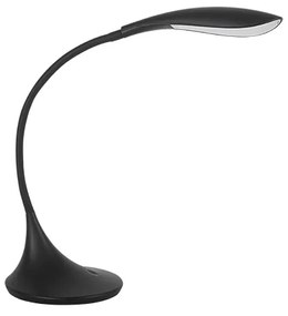 LUMINES Kancelářská stolní LED lampa se senzorem DENOM, 6,5, teplá bílá, černá 22341