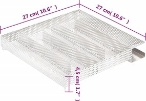 Generátor studeného kouře 5komorový 27 cm nerezová ocel 30254
