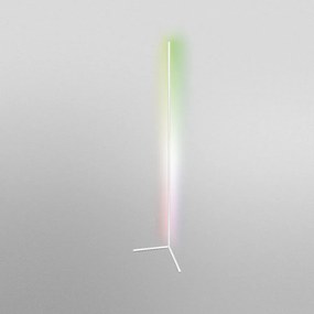Chytrá stojací lampa bílá CORNER 2000 RGB + laditelná bílá