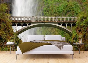 Fototapeta na míru Most Přes Multonomah Falls | Vliesová fototapeta na zed' | DFTNXXL0476
