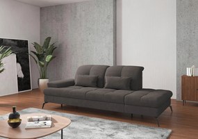 XXXLutz LENOŠKA, textil, barvy grafitu Sit & More - Online Only sedačky - 000144009083