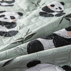 Přehoz na postel PANDA RELAX zelený Rozměr: 220 x 240 cm