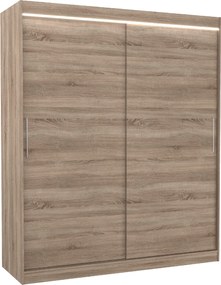 ADRK Furniture Posuvná skříň s LED osvětlením LINCOLN 180 ADRK-SW-LIN-T-180