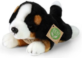 Rappa Plyšový bernský salašnický pes ležící 20 cm ECO-FRIENDLY