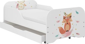 Wooden Toys Dětská postel MIKI 160x80 LISEK