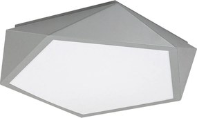 Rabalux Šedé stropní LED svítidlo Raffa 400mm 30W 71251