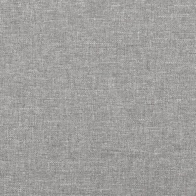vidaXL Rám postele s čelem 90x190 cm textil [3125260] Barva: Tmavě šedá