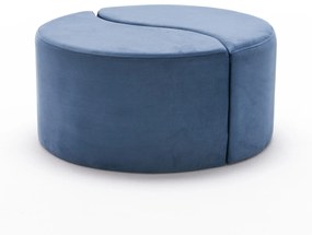 Atelier del Sofa Taburet Alis Puf - Blue, Modrá