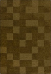 Kusový koberec Moderno Checkerboard Green, 120x170, zelená, chodba / predsieň, Flair Rugs