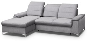 ORFA BENETON MINI rohová sedací souprava, levá, látka Světle šedá Zetta 302 Light grey