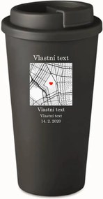 Personalizovaný cestovní termohrnek s mapou