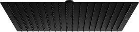 Mexen Sprchová hlavice Slim nerezová 40 x 40 cm, černá, 79140-70