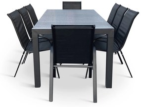 Zahradní jídelní set Grande Pasto + 8x kovová židle Ramada